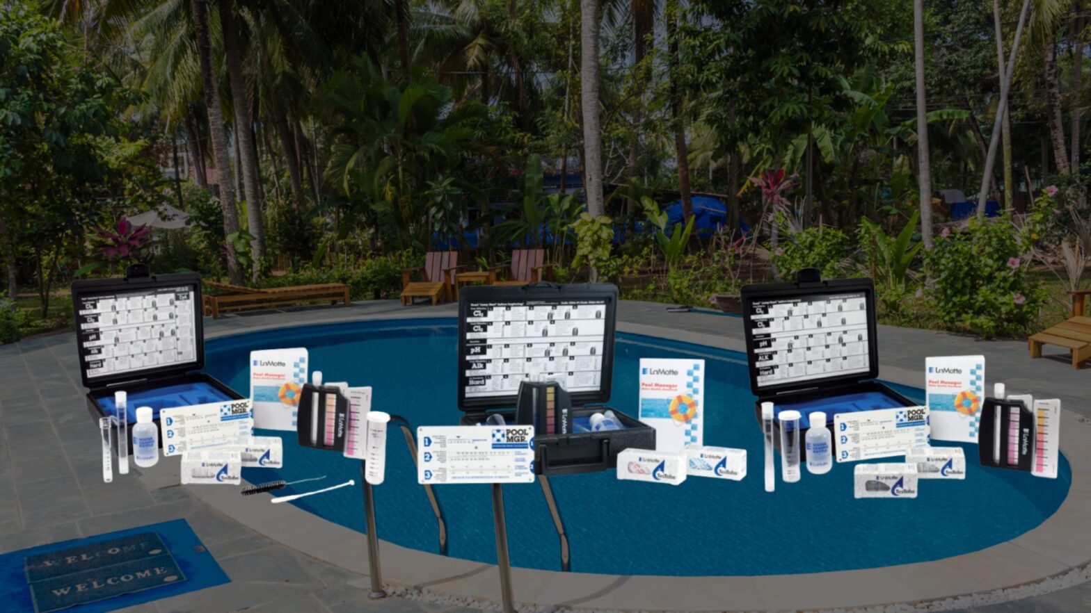 The Trusted Standard: LaMotte POOL MGR. Kits For Pool Water Analyzer In ...